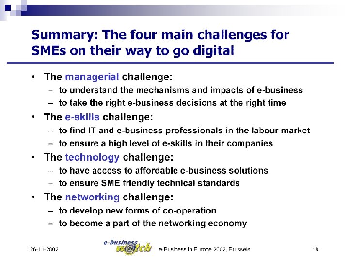 enable SME EBusiness Enablement for SMEs Information Technology