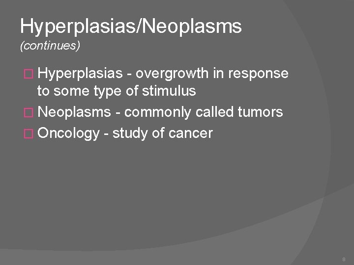 Chapter 2 MECHANISMS OF DISEASE 1 Causes of