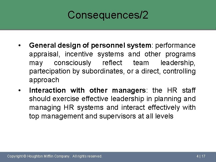 Chapter Four Key Factors in Organizational Performance Learning