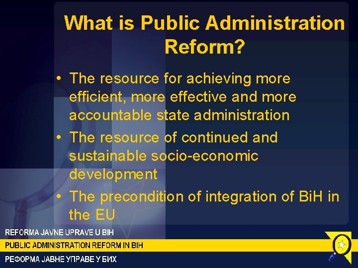 What is Public Administration Reform The resource for