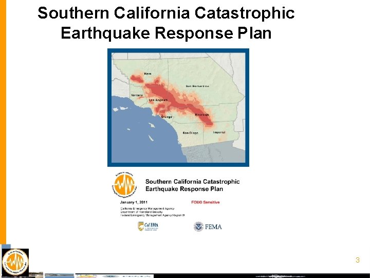 Southern California Catastrophic Earthquake Response Plan Jon Bartlett