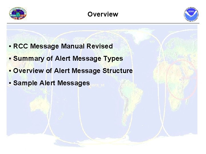 U S SARSAT RCC Message MANUAL Tom Griffin