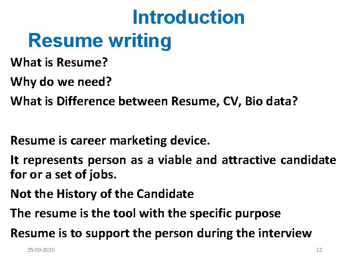 Josephs Academy of Soft Skills JASS by Resume