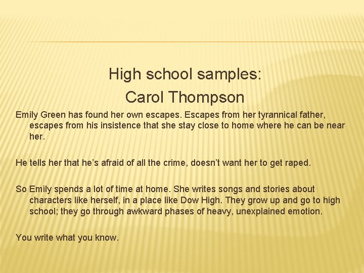 300 word stories Created by Brady Dennis of