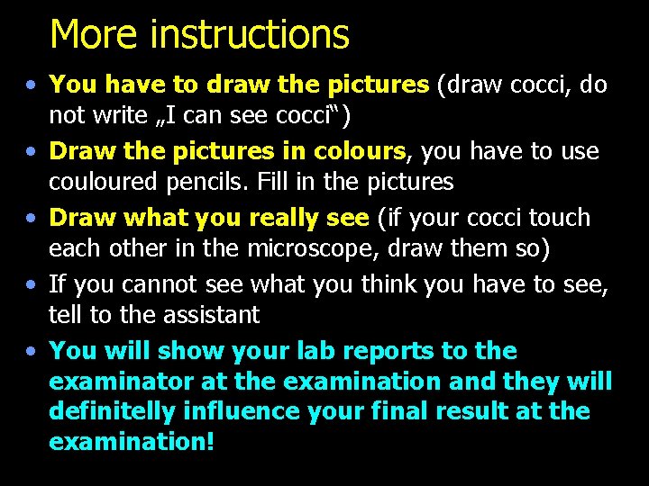Searching for Microbes Part I Introduction to Diagnostics