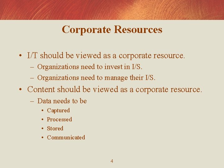 Chapter 13 Information Resource Management IrwinMc GrawHill The