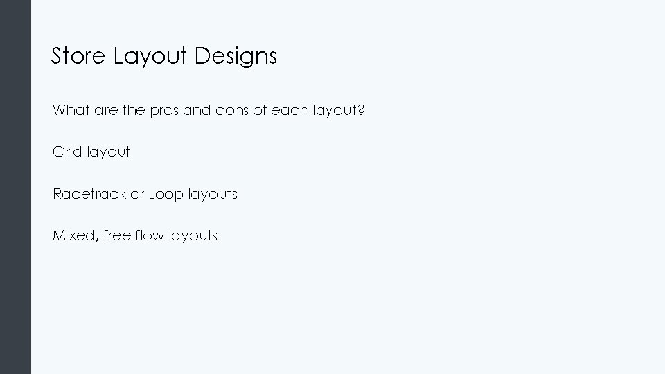 Retail Management Module 13 Introduction to Retailing Store