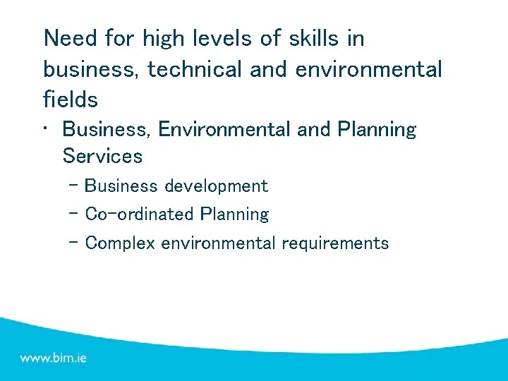 Proposed Aquaculture Measures Catherine Morrison Context SWOT analysis