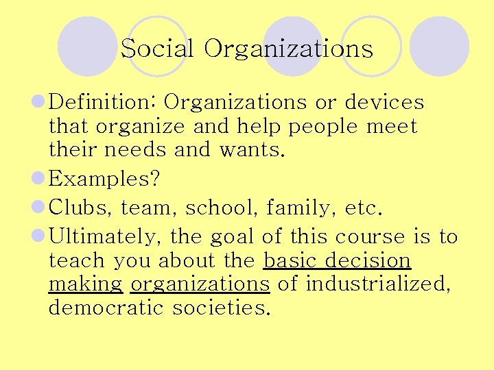 Social Studies Grade 10 Unit Overview Decision Making