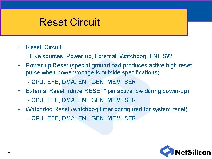 SYS Module System Clocks FXTAL BCLK Reset Circuit