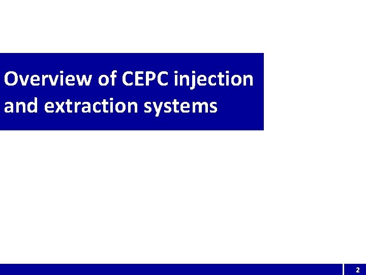 CEPC injection and extraction Septa and kickers RD