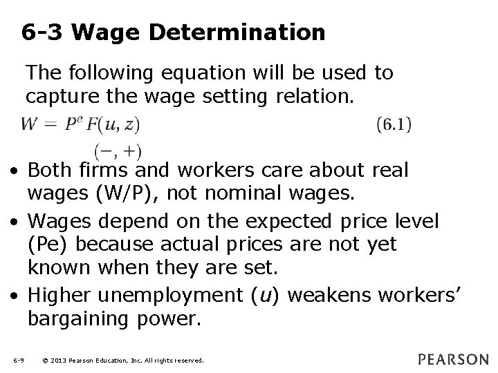 The Labor Market Chapter 6 6 1 A