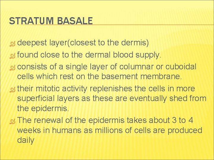 Organs and organ systems INTEGUMENTARY SYSTEM ORGANS OF