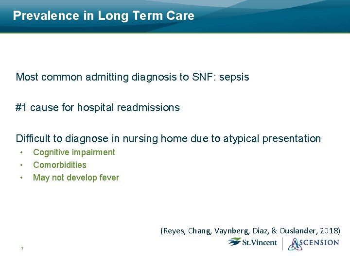 Sepsis in Long Term Care Kathleen Weaver AGNPBC