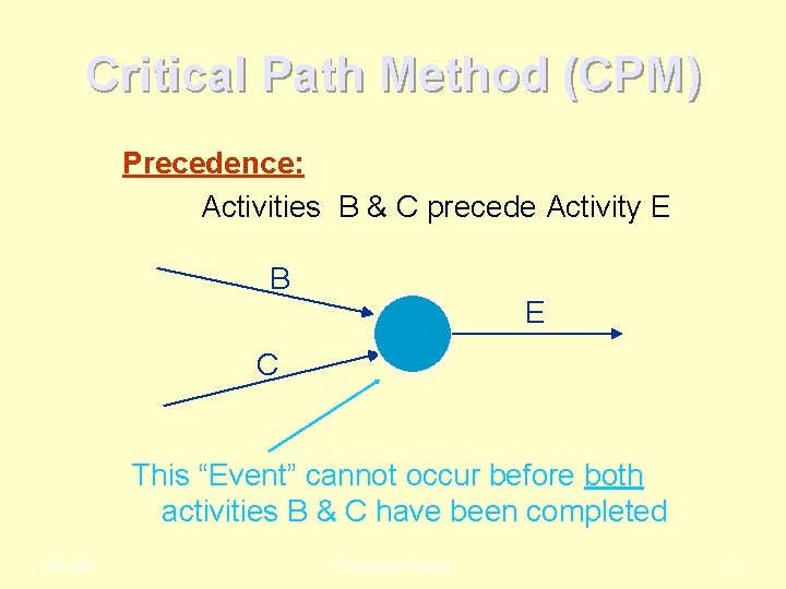 ME 380 Project Planning ME 380 The Design