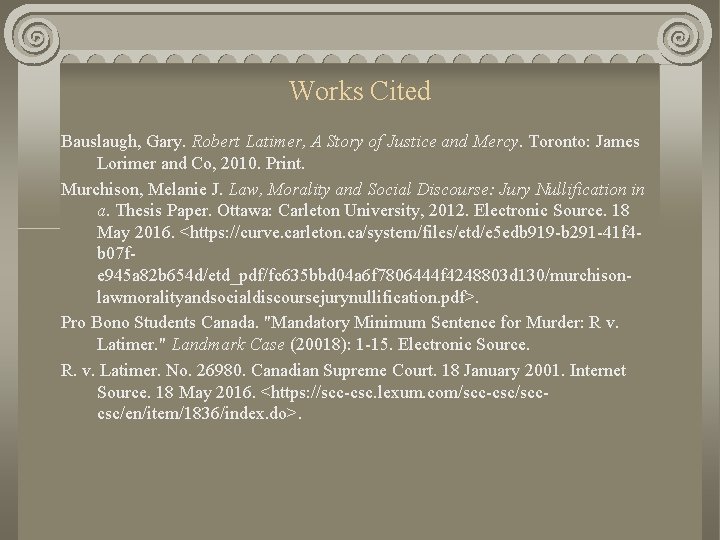 Case 3 Analysis of the Robert Latimer Case