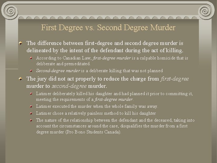 Case 3 Analysis of the Robert Latimer Case