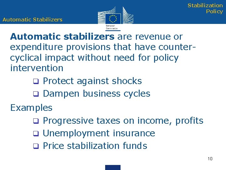 Macro II Fiscal Policy 1 Outline I Overview