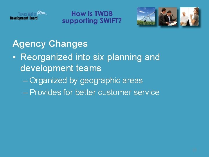 Texas Water Development Board and the State Water