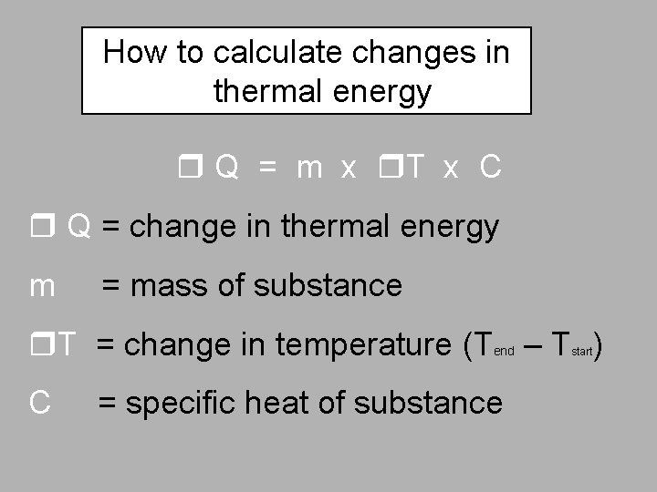 Thermal Energy A Temperature Heat 1 Temperature is