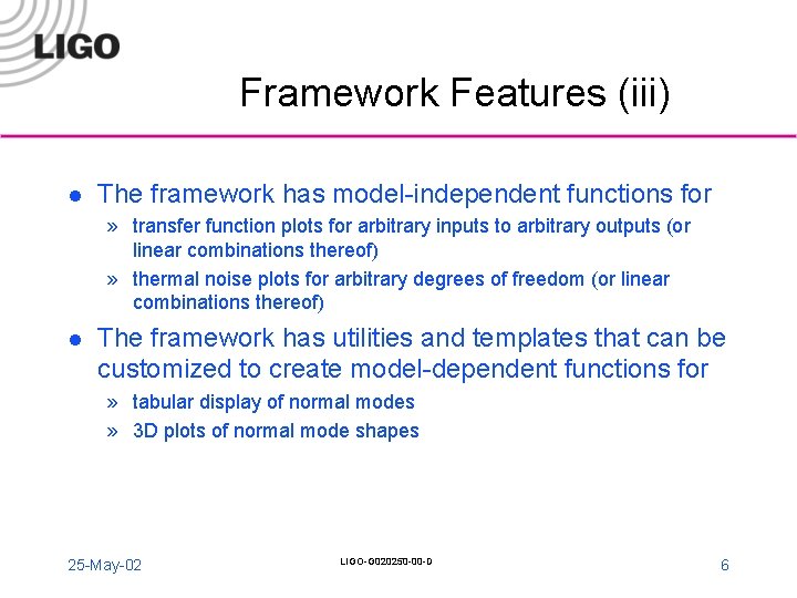Advanced LIGO Suspension Model in Mathematica Gravitational Wave