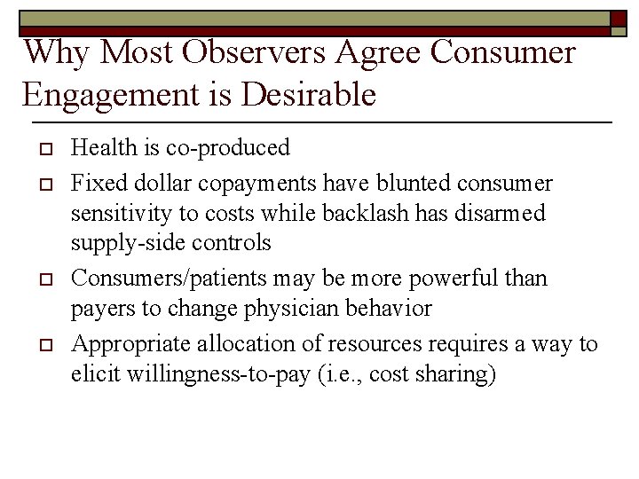 Consumer Engagement Theory and Practice Meredith B Rosenthal