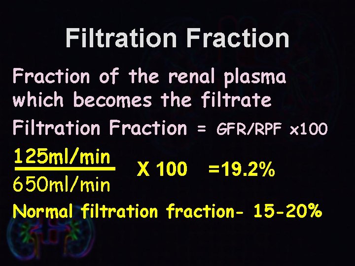 Formation of urine 1 Specific learning objectives Steps