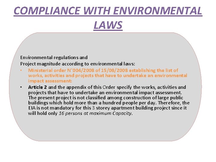TITLE PROJECT BRIEF Construction of Commercial Building at
