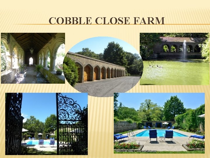 COBBLE CLOSE FARM 310 Cooper Rd Red Bank
