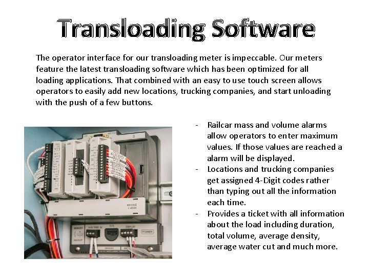 Accurate Results KEY FEATURES Easy Safe Operation Customer
