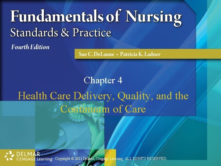 Chapter 4 Health Care Delivery Quality and the