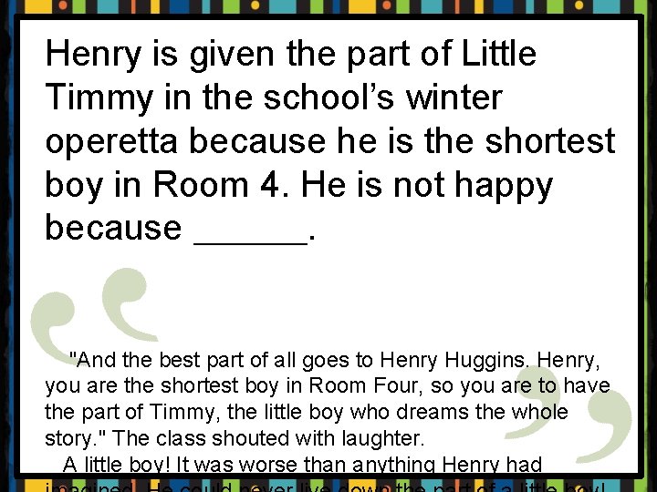 HENRY HUGGINS by Beverly Cleary Chapter 4 Review
