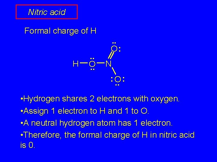 1 6 Formal Charge Formal charge is the