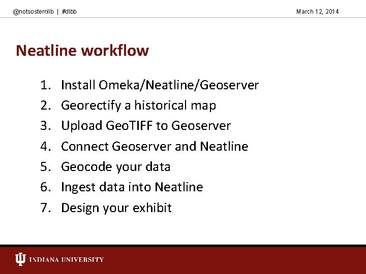 Using Neatline for Digital Mapping Projects Brianna Marshall