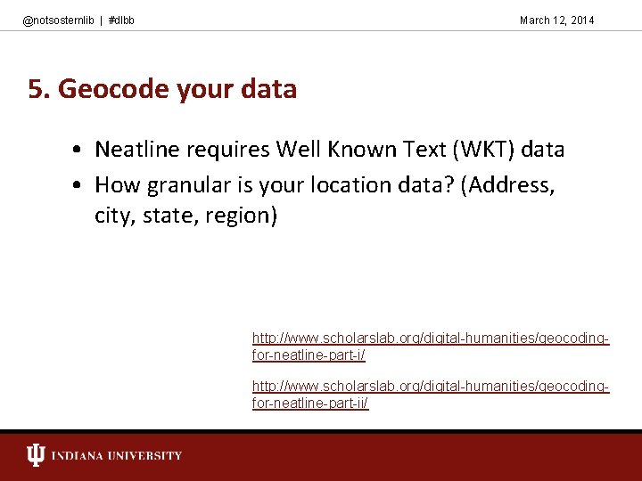 Using Neatline for Digital Mapping Projects Brianna Marshall