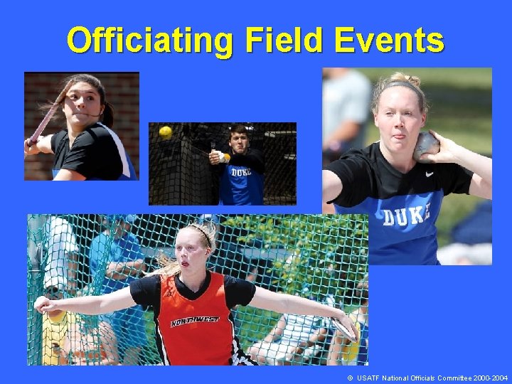 USA Track Field Welcomes You to Officiating Track