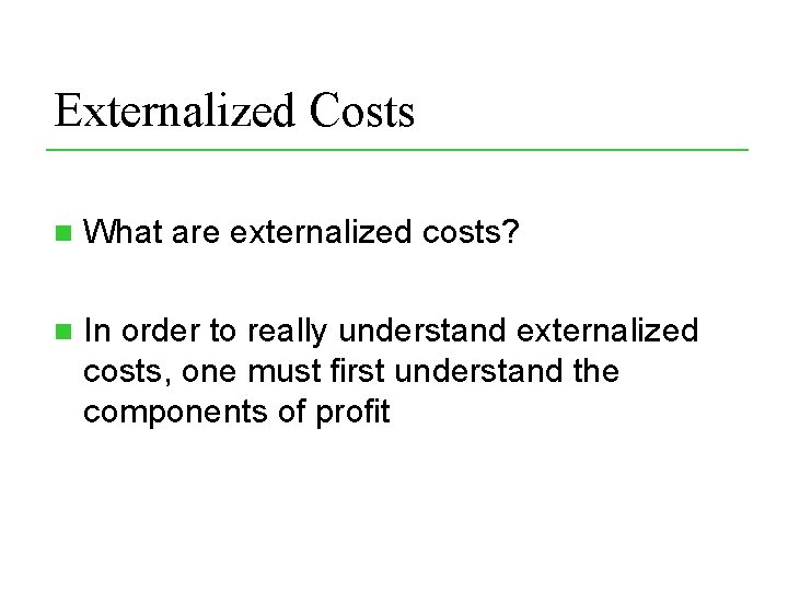 IPM and Agricultural Economics Outline 1 Decision Makers