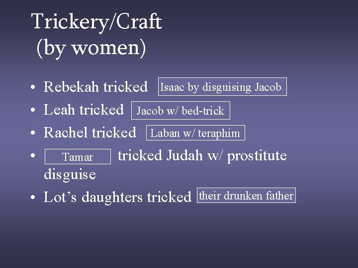 Patterns in Genesis Rebecca and Eliezer at the