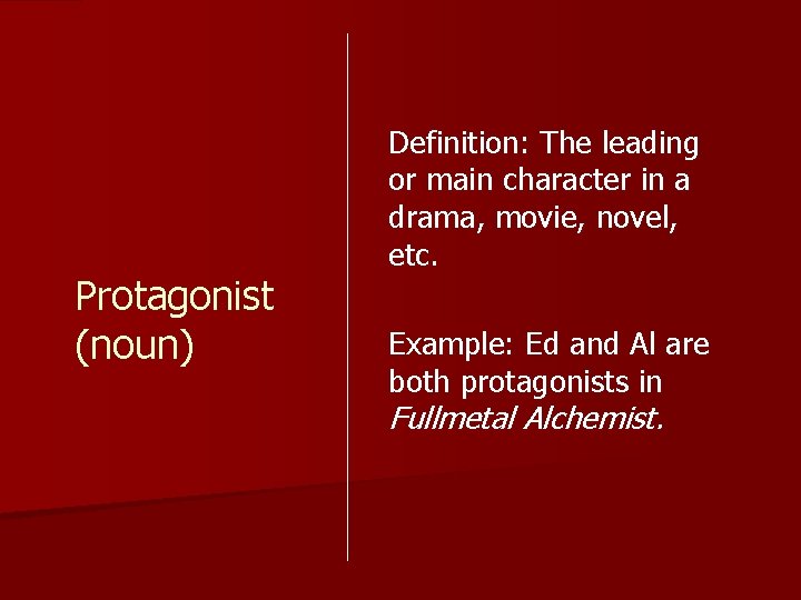 Archetype noun Archetypal examples Definition A character symbol