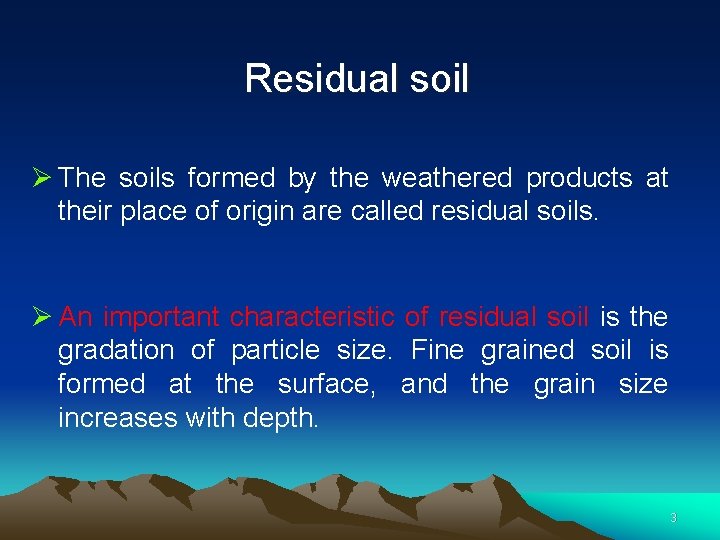 Origin and Formation of Soil Prof Basuony ElGarhy