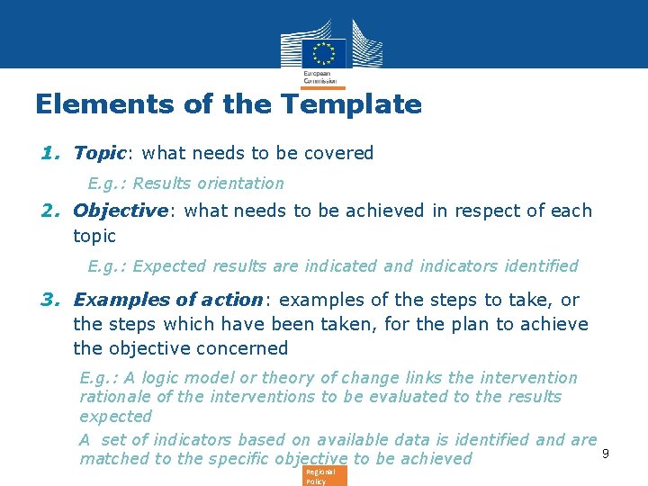 Draft assessment template for evaluation plans for whom