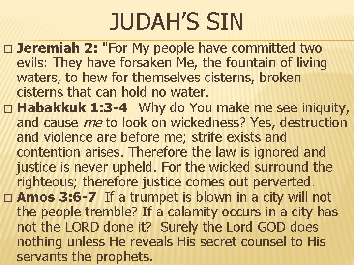 A FIRM FOUNDATION FOR TROUBLED TIMES Lesson 2