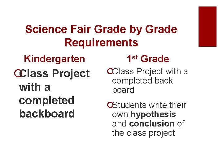 Science Lee School School Wide Science Fair Experiment