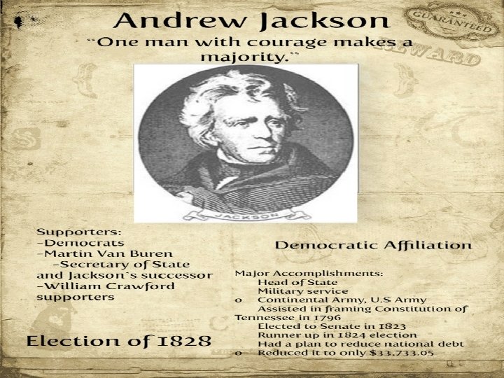 THE LIFE OF ANDREW JACKSON By Shaianna Hager