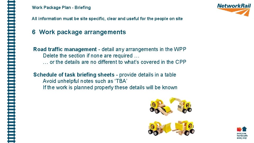 Work Package Plan Briefing 1 Work Package Plan