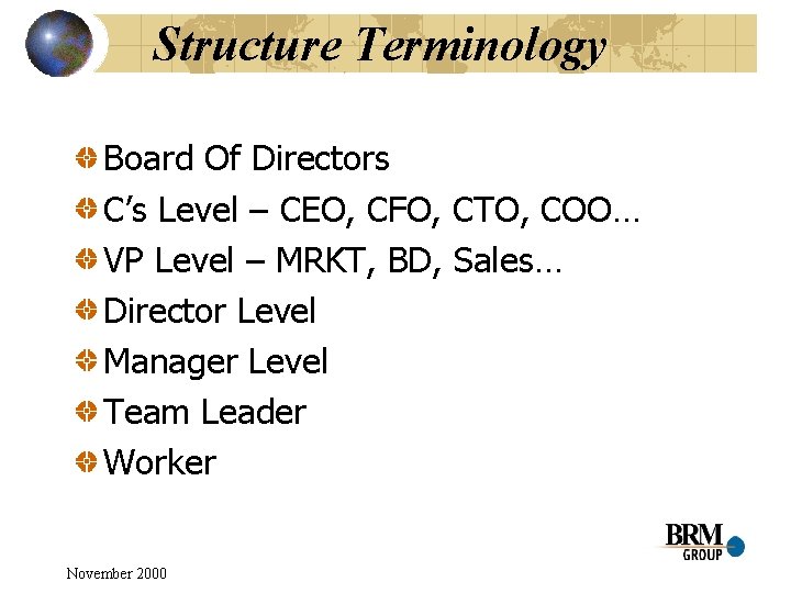 From Idea To A Company Human Resources Basics