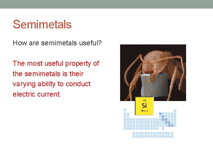 Properties of Metals Malleable a material that can