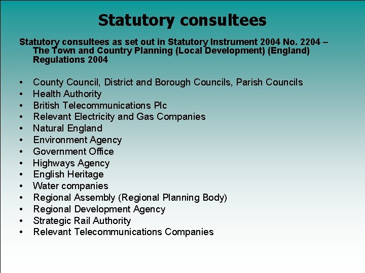 Development Control Summary Diagram Submission types of application