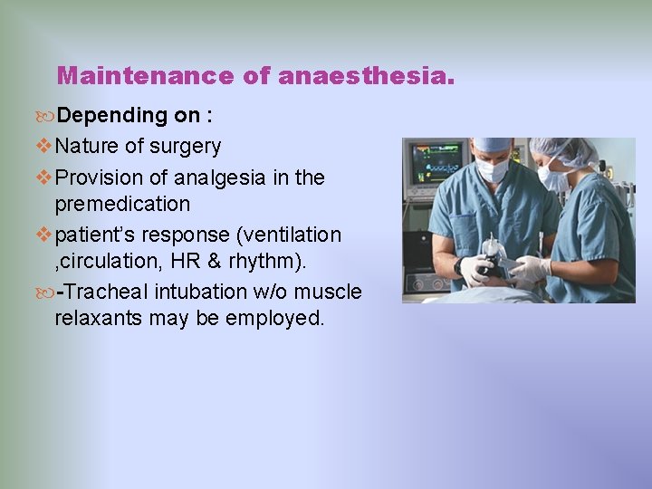 Conduct of Anesthesia Anmar Magharbeh Rina Karborani Enas