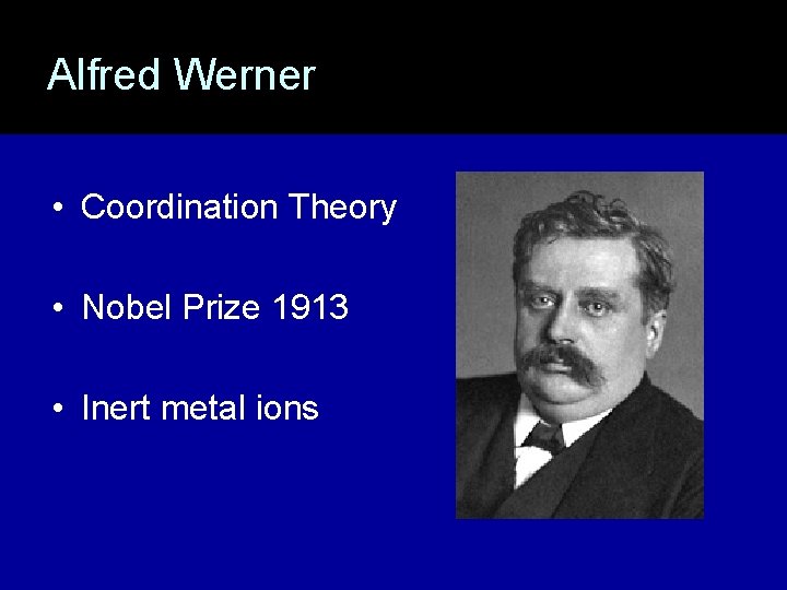 New Roles for Classic Cobalt Chemistry Richard Hartshorn